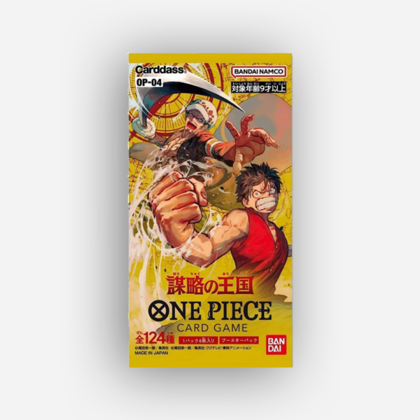 One Piece -korttipeli OP-04 Booster: Kingdom of Intrigue [Japanese ...